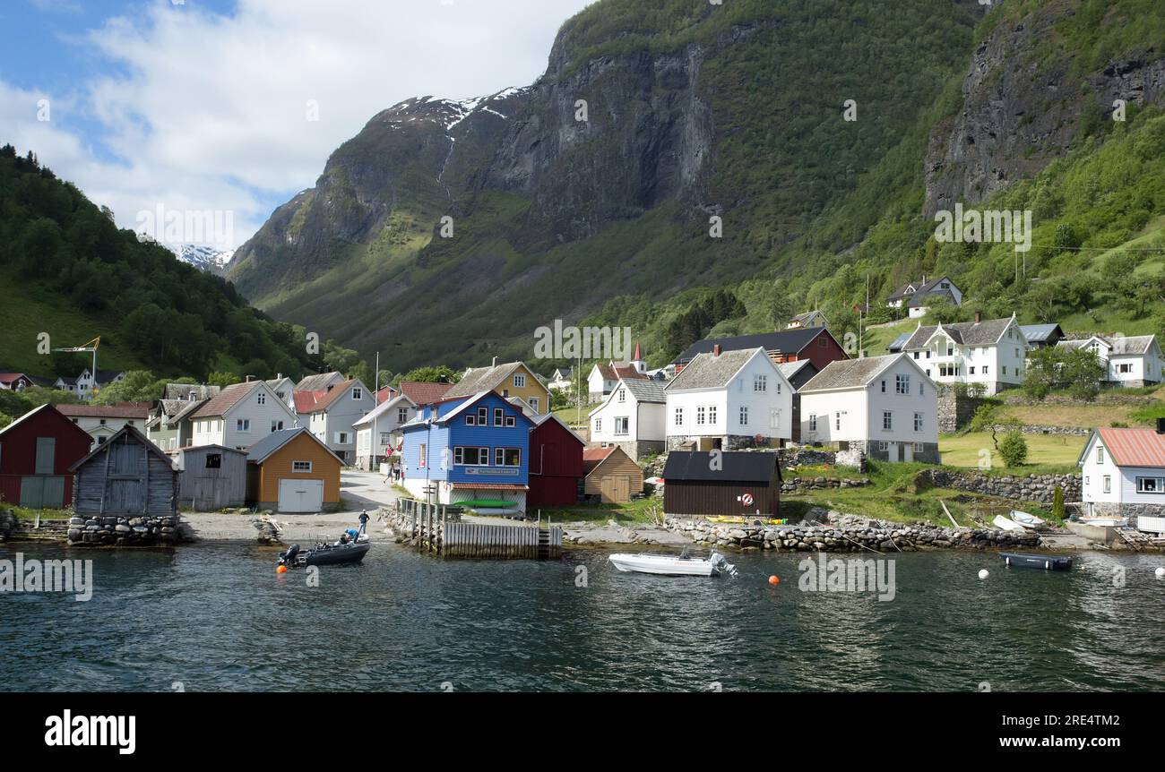 Cruising the Sognefjord, Flam, Norway Stock Photo - Alamy