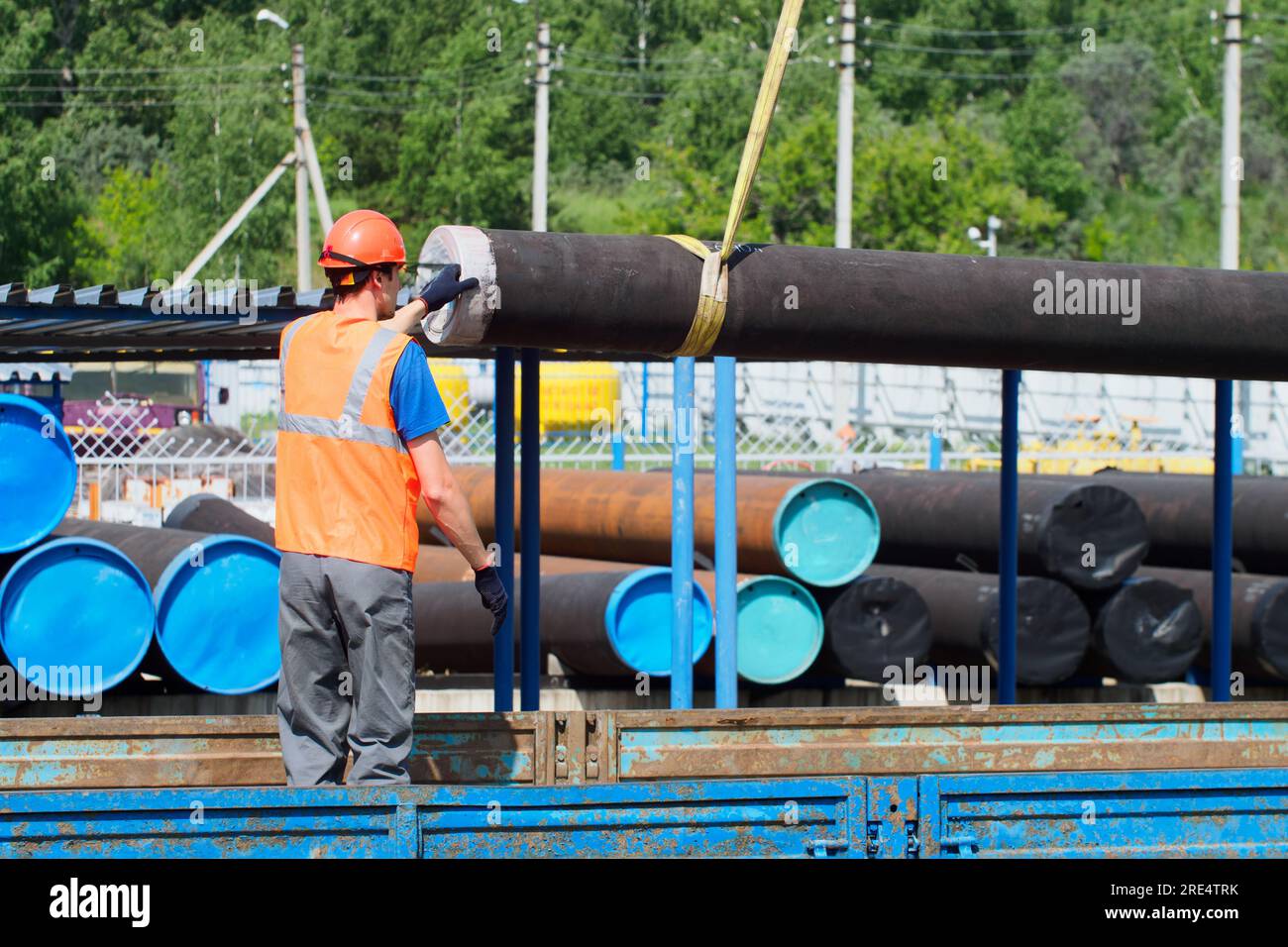 Piping outside hi-res stock photography and images - Alamy