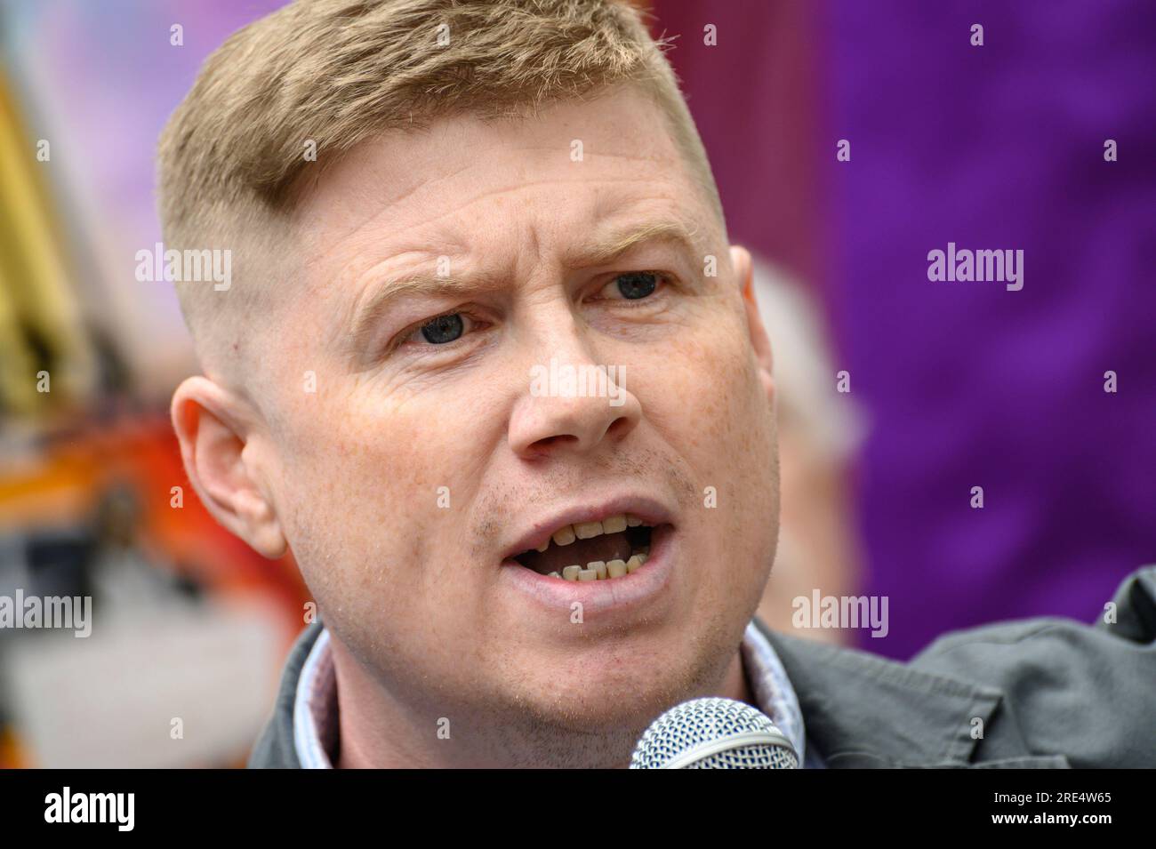 Eddie dempsey rmt union hi-res stock photography and images - Alamy
