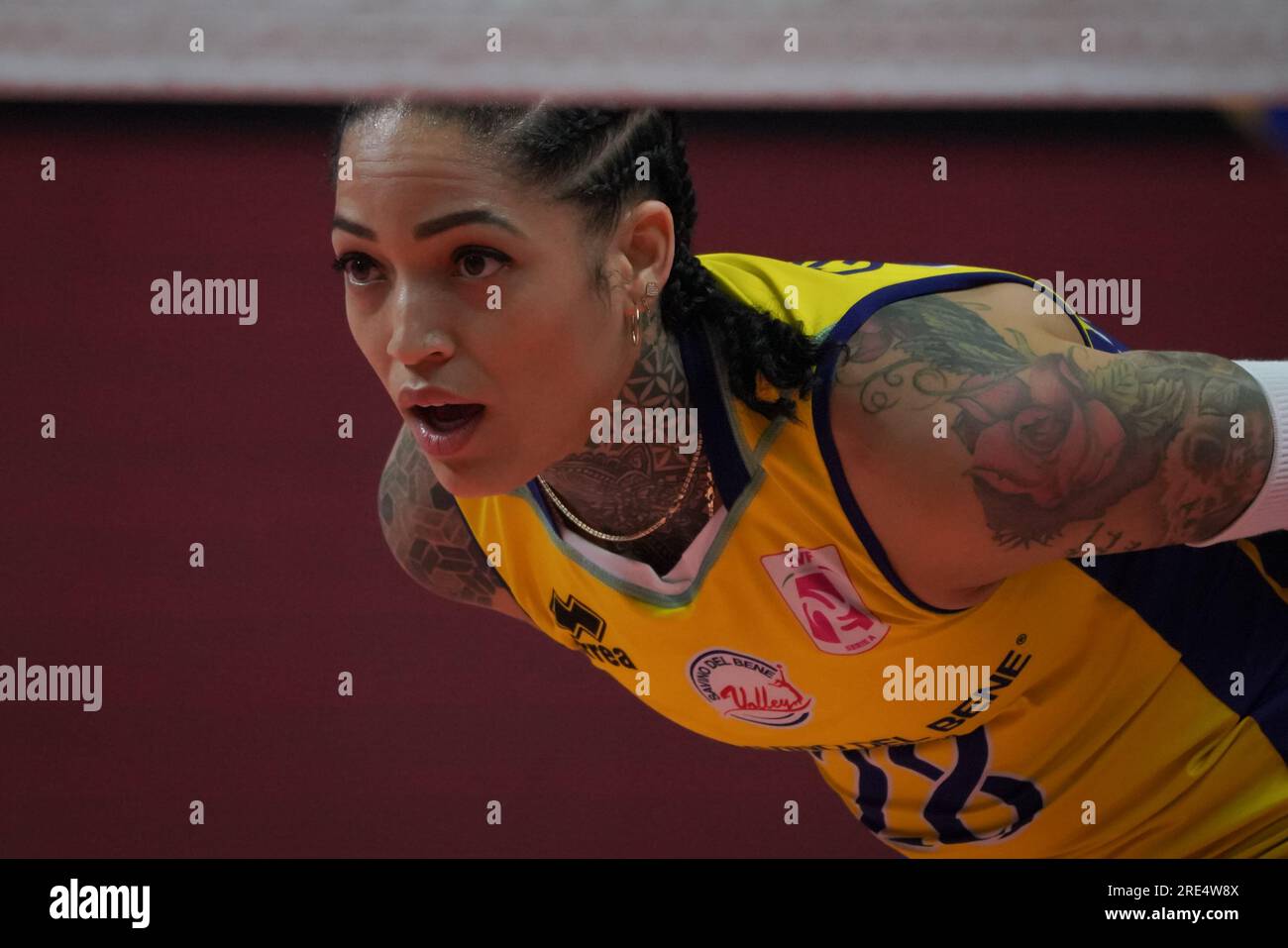 ISTANBUL, TURKIYE - MARCH 22, 2023: Brenda Castillo in Turk Hava ...