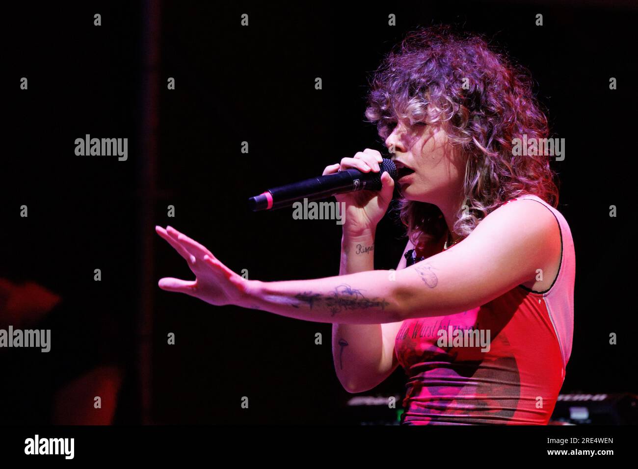 Madame, pseudonym of Francesca Calearo, is an Italian singer-songwriter ...