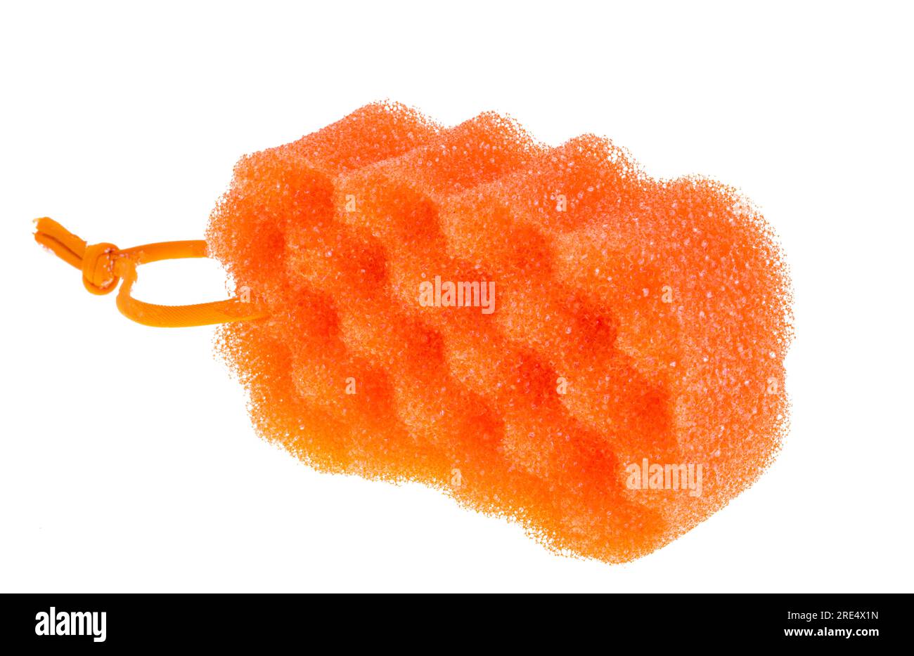body washcloth isolated on white background Stock Photo - Alamy