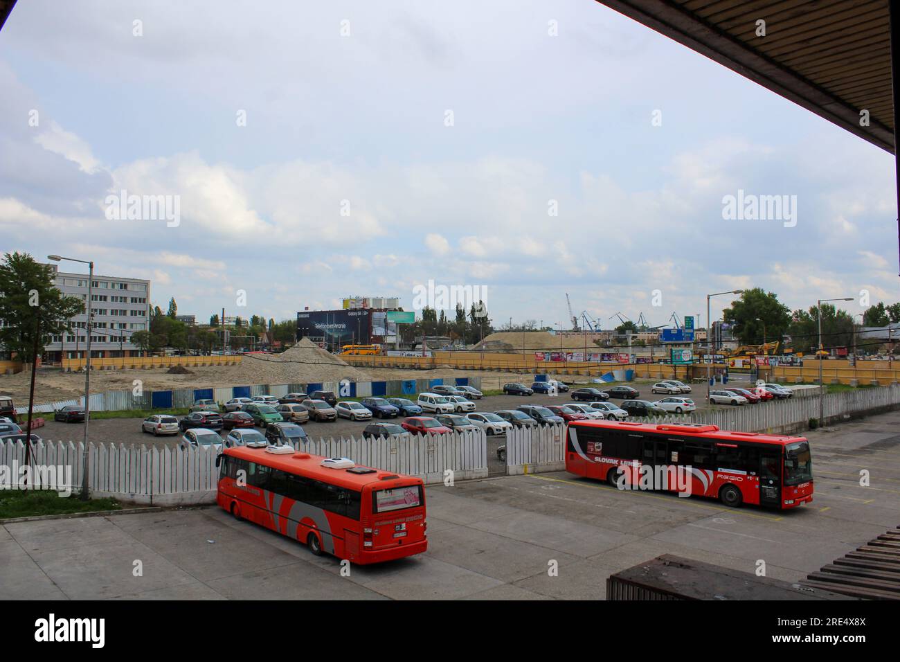 Old Bus Station in Bratislava Stock Photo - Alamy