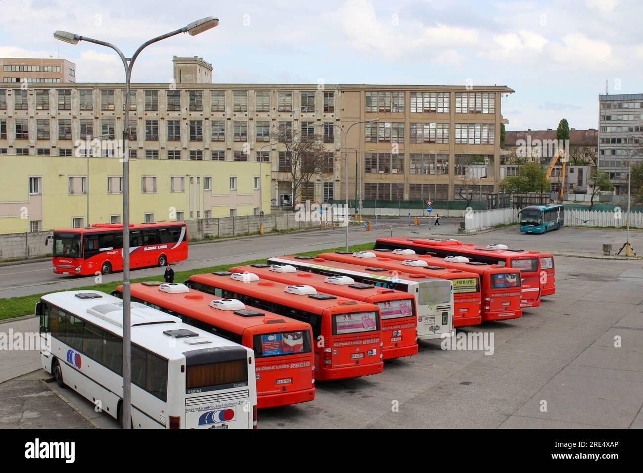Old Bus Station in Bratislava Stock Photo - Alamy