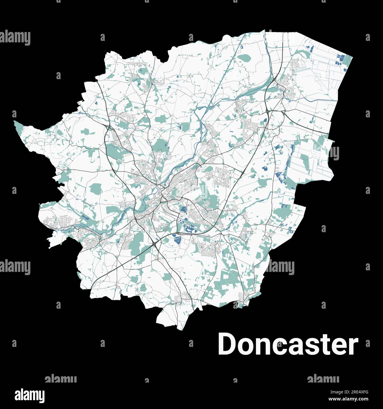 Doncaster uk Stock Vector Images - Alamy