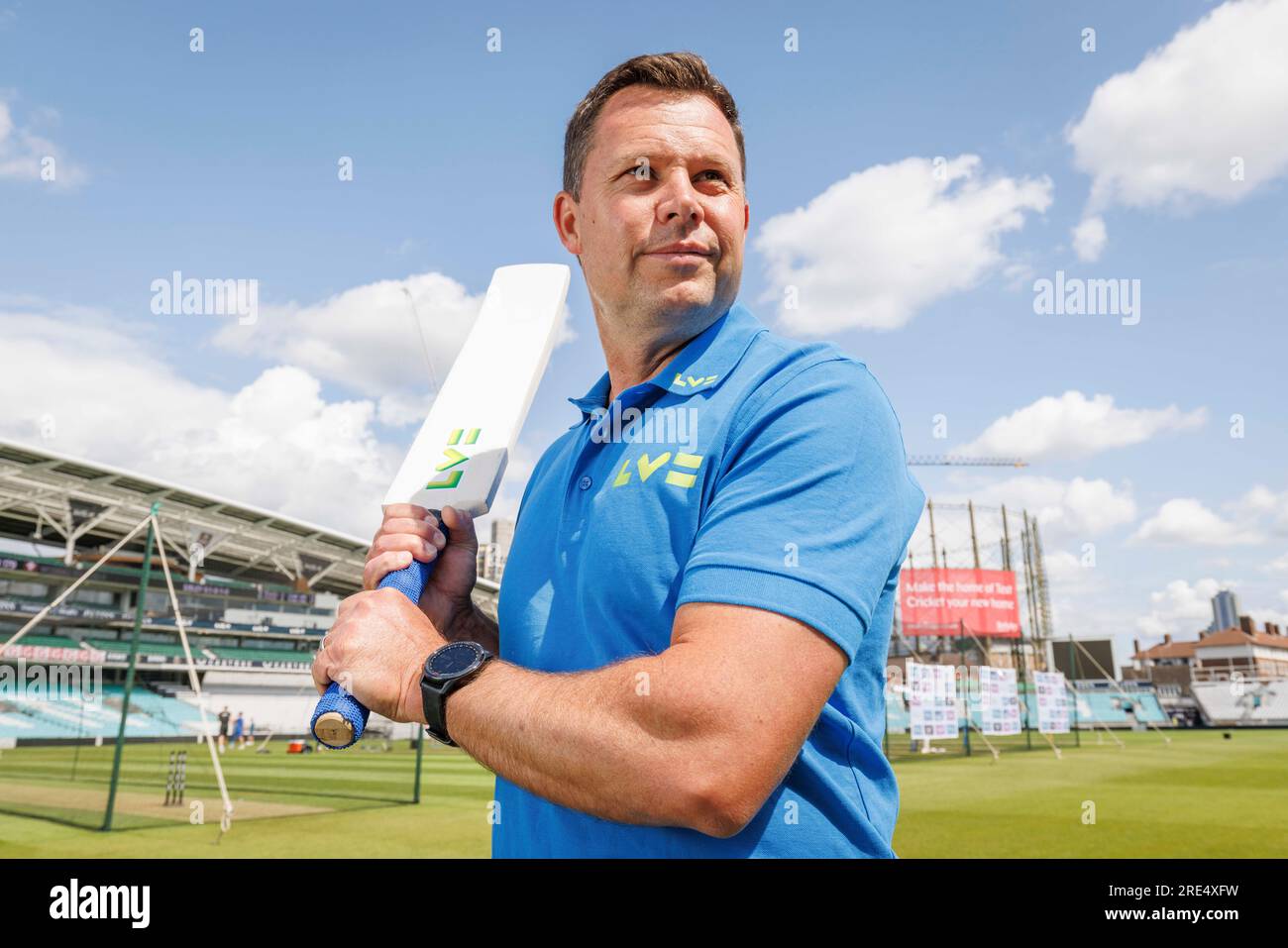 EDITORIAL USE ONLY Former England cricketer Geraint Jones attends a ...