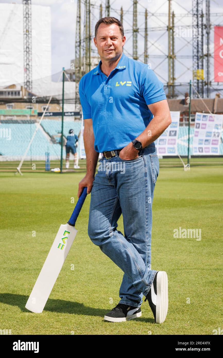 EDITORIAL USE ONLY Former England cricketer Geraint Jones attends a ...