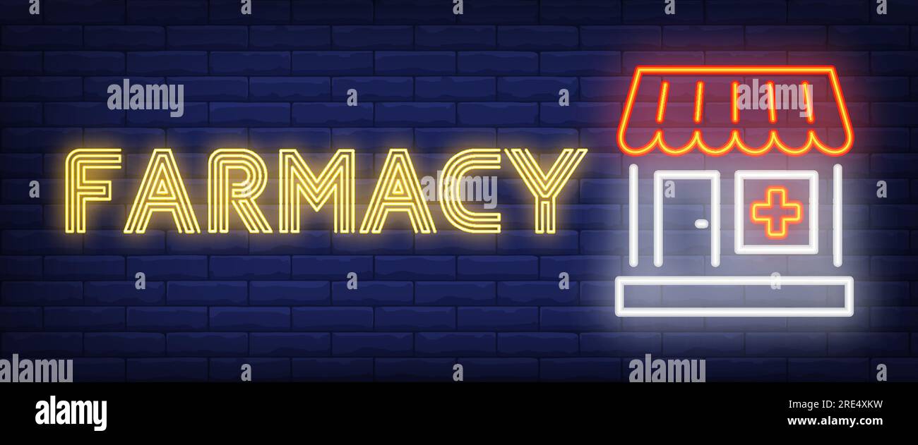 Pharmacy signage Stock Vector Images - Alamy
