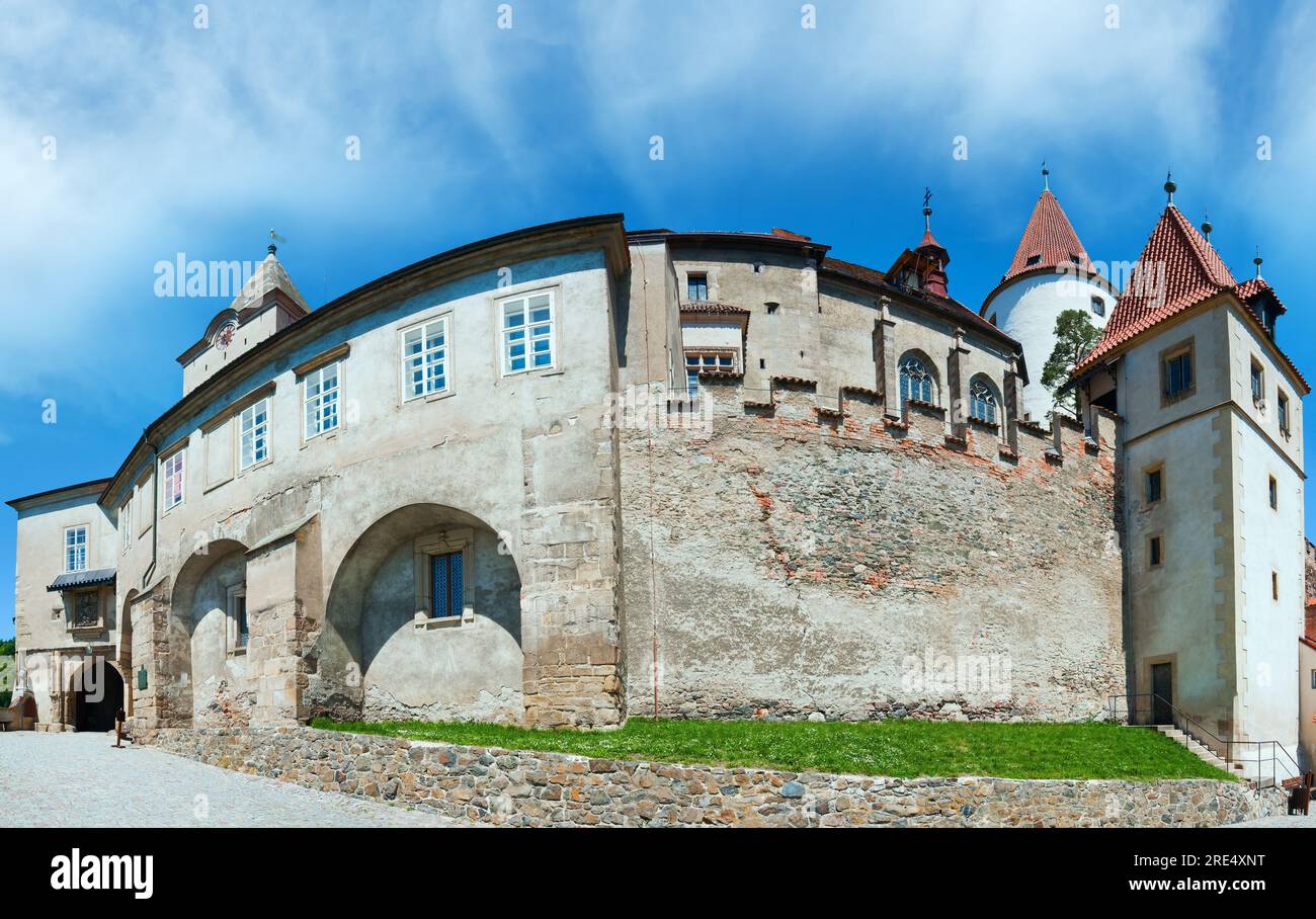 Panorama view krivoklat castle hi-res stock photography and images - Alamy
