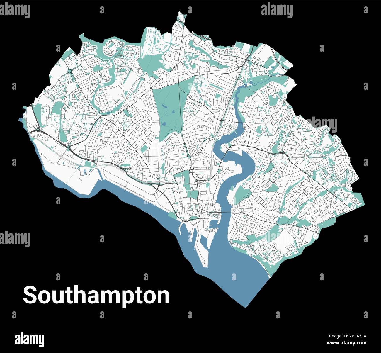 Navigating Southampton: A Comprehensive Guide To The City’s Map ... Navigating Southampton: A Comprehensive Guide To The City’s Map ...