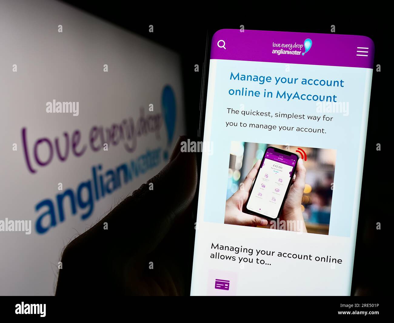 Anglian water services hi-res stock photography and images - Alamy