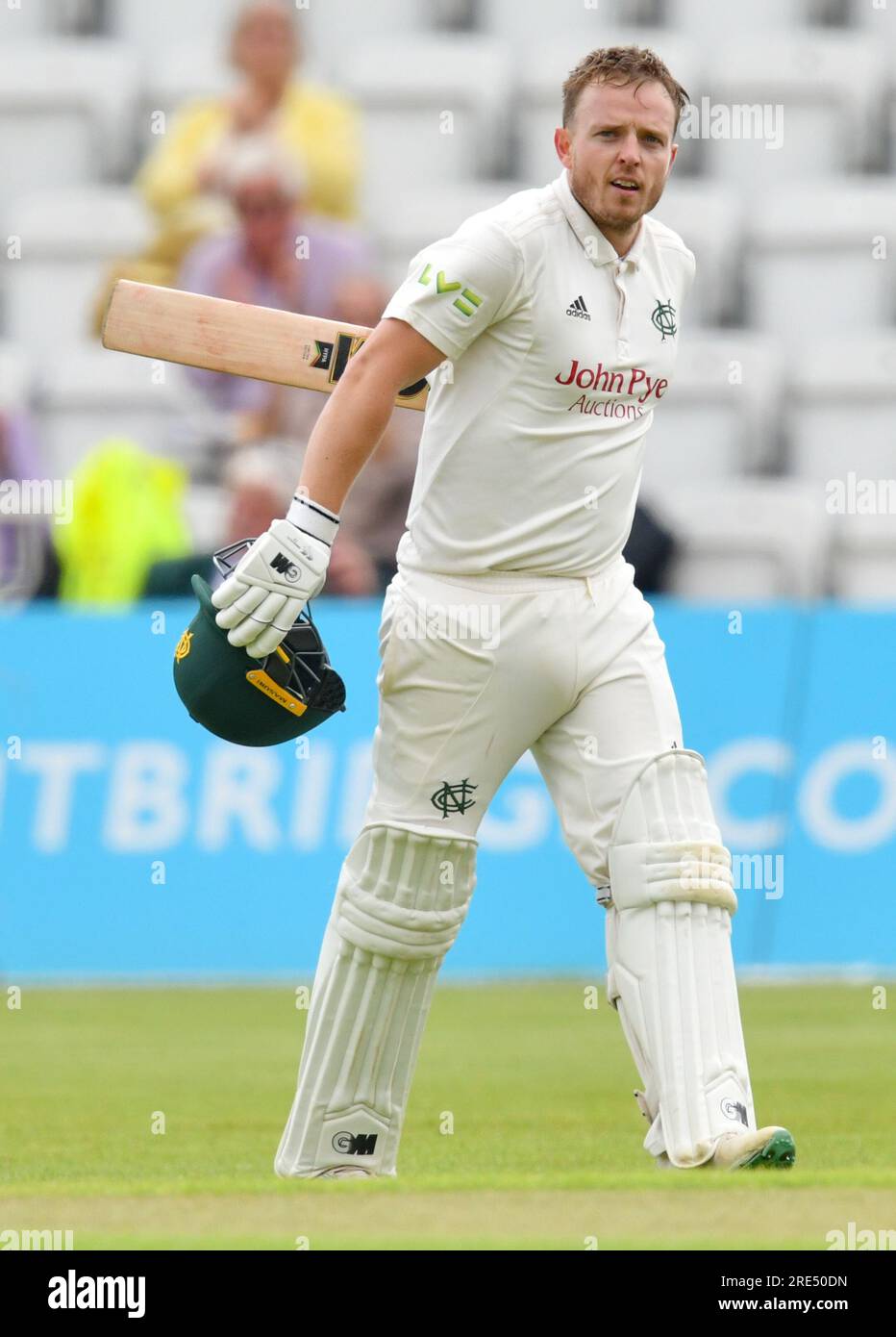 Nottingham, UK. 25 July 2023 - Trent Bridge Cricket Ground, Nottingham ...