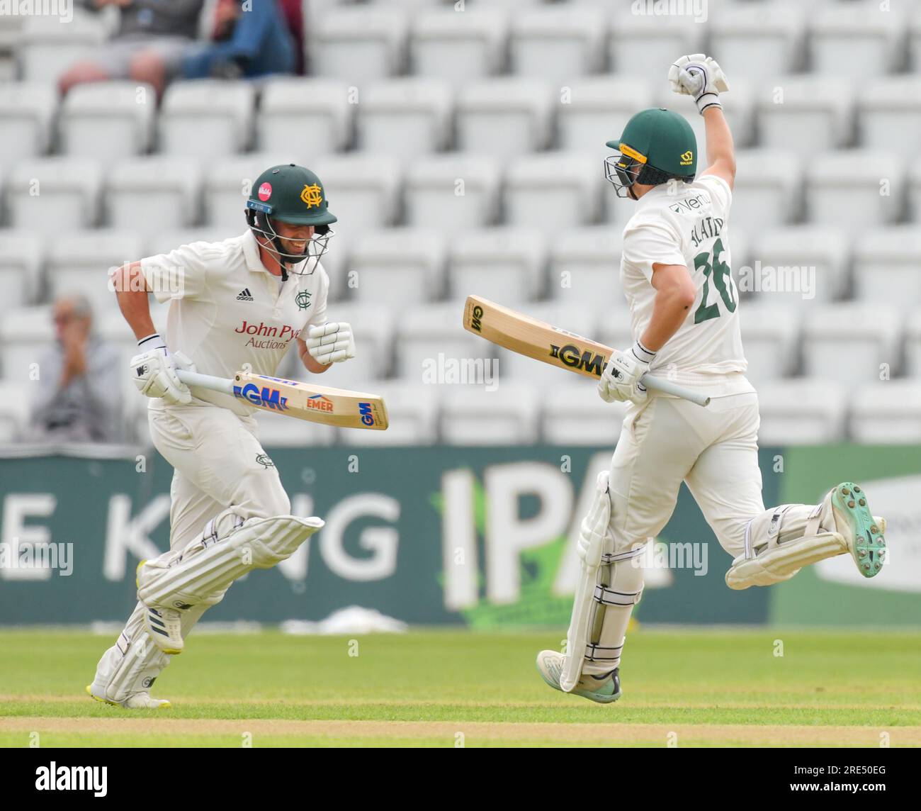 Nottingham, UK. 25 July 2023 - Trent Bridge Cricket Ground, Nottingham ...