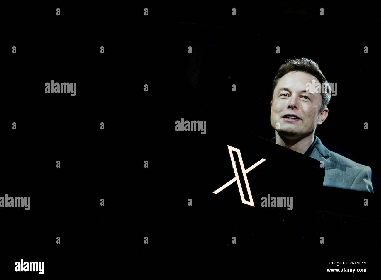 Rome, Italy. 25th July, 2023. In this photo illustration, a picture of ...