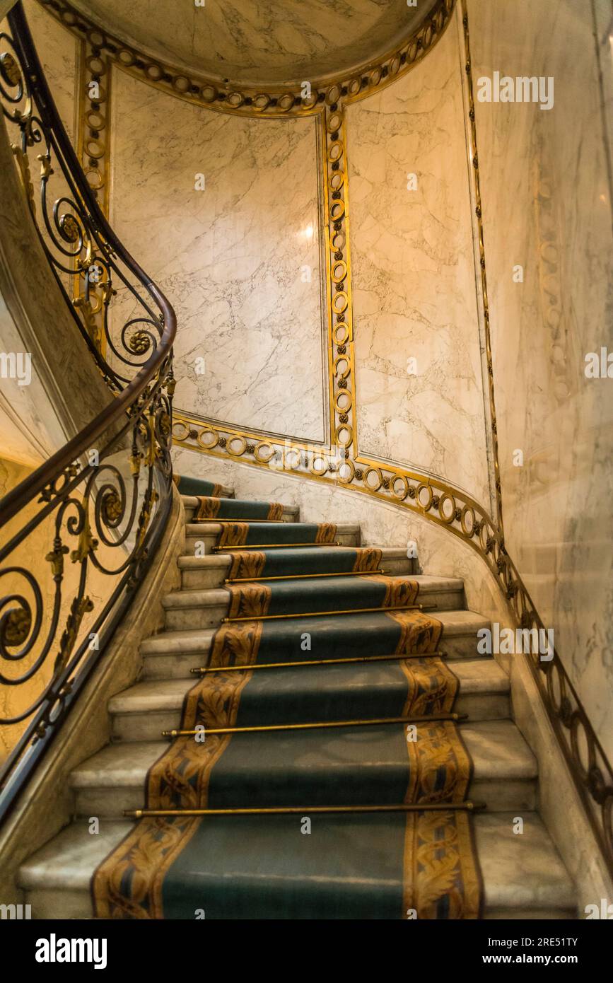 Staircase, Jacquemart-André Museum, a private museum in the 8th ...