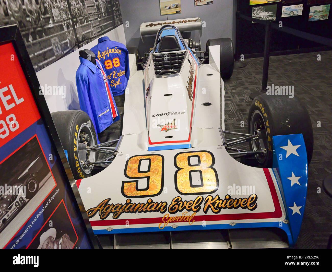 Topeka, Kansas - July 22, 2023: Evel Knievel Museum in Topeka, KS Stock ...
