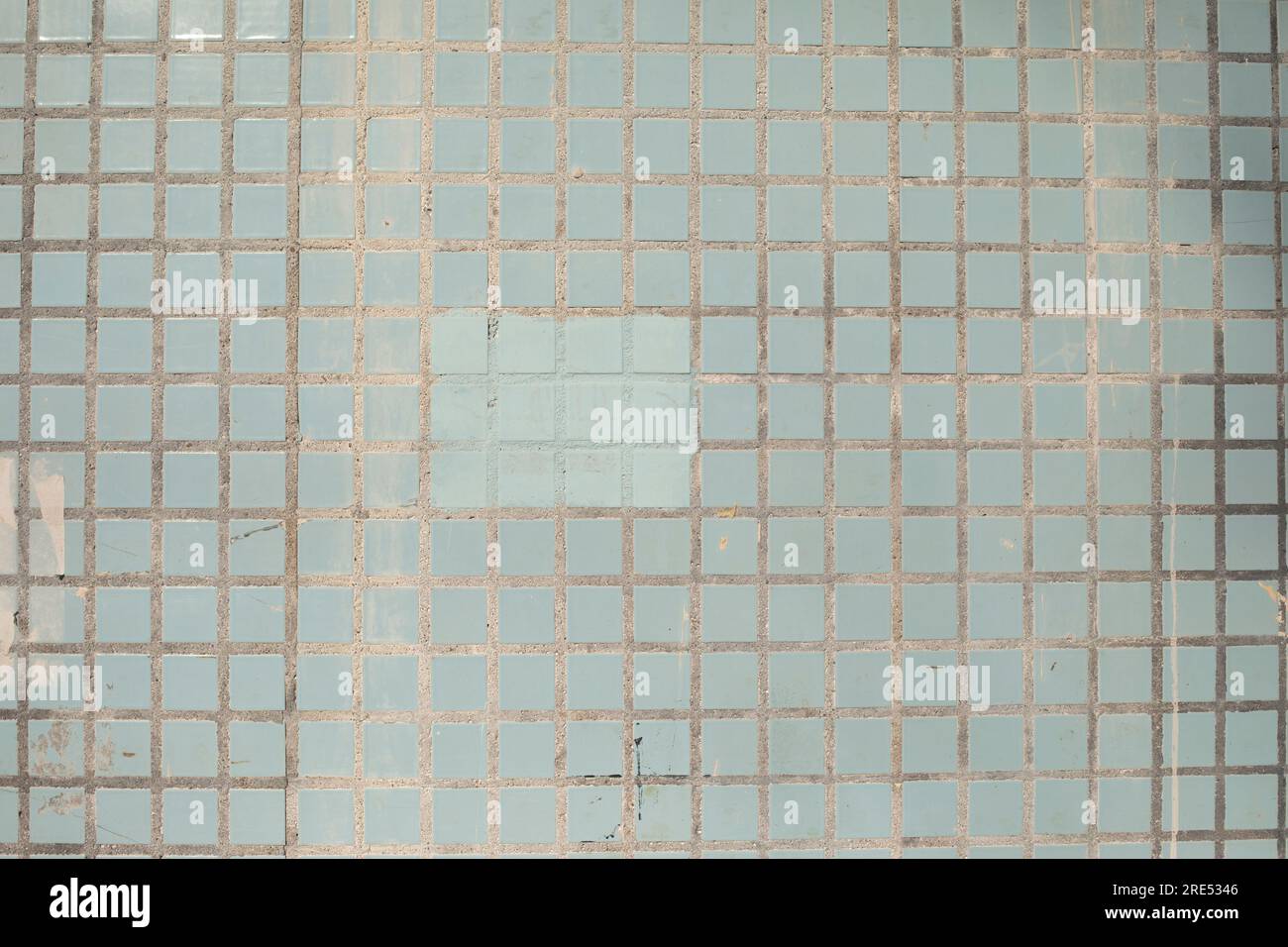 Tile wall. Blue tiles. Surface details. Crossing lines Stock Photo - Alamy