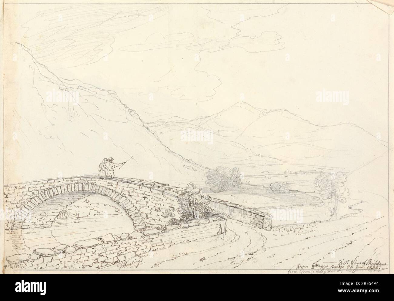 The Bowder Stone, Jaws of Borrowdale, Saturday 27 June 1835 1835 by ...