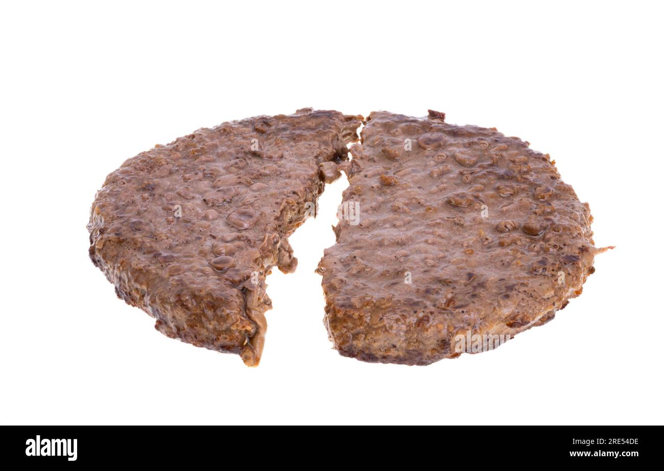 cutlet isolated on white background Stock Photo - Alamy