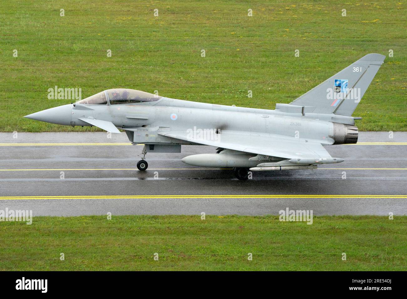 RAF Eurofighter Typhoon jet, part of the Royal Air Force (RAF)140 ...