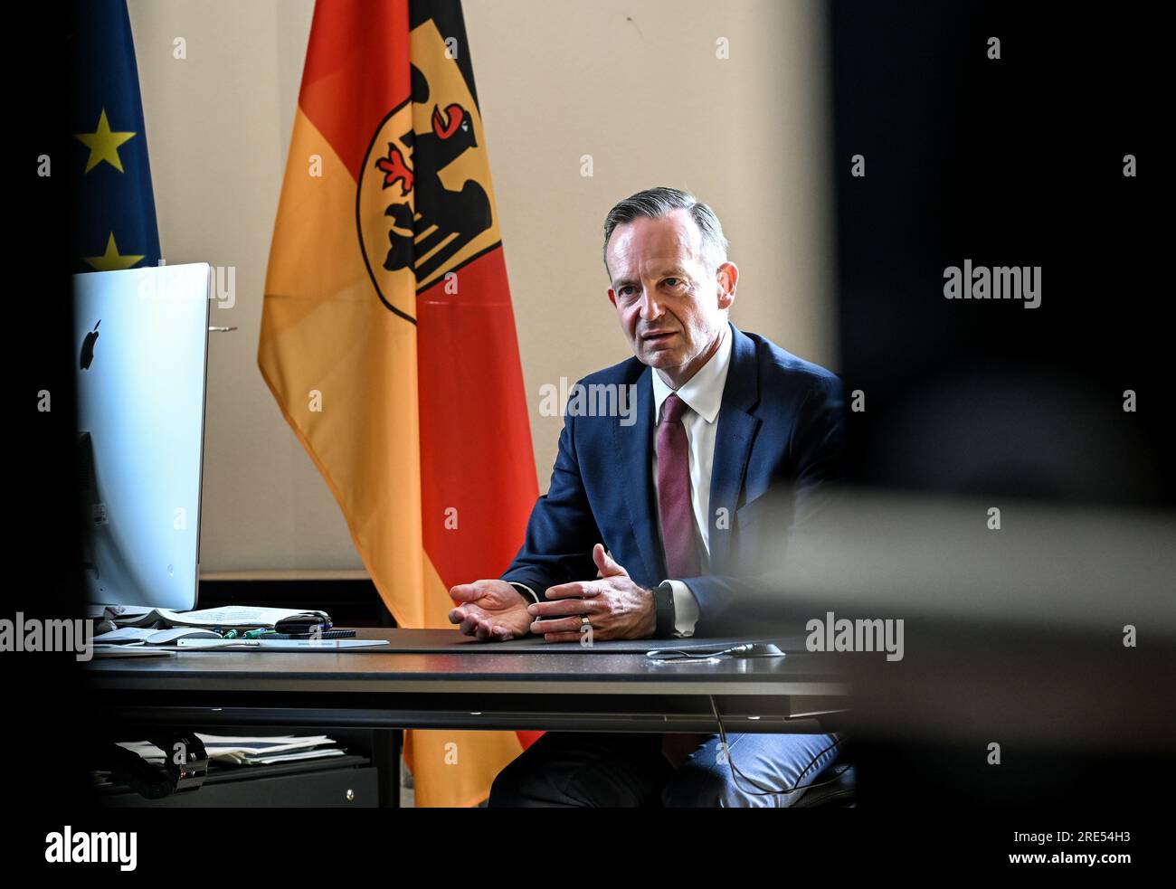 Berlin, Germany. 25th July, 2023. Volker Wissing (FDP), Federal ...