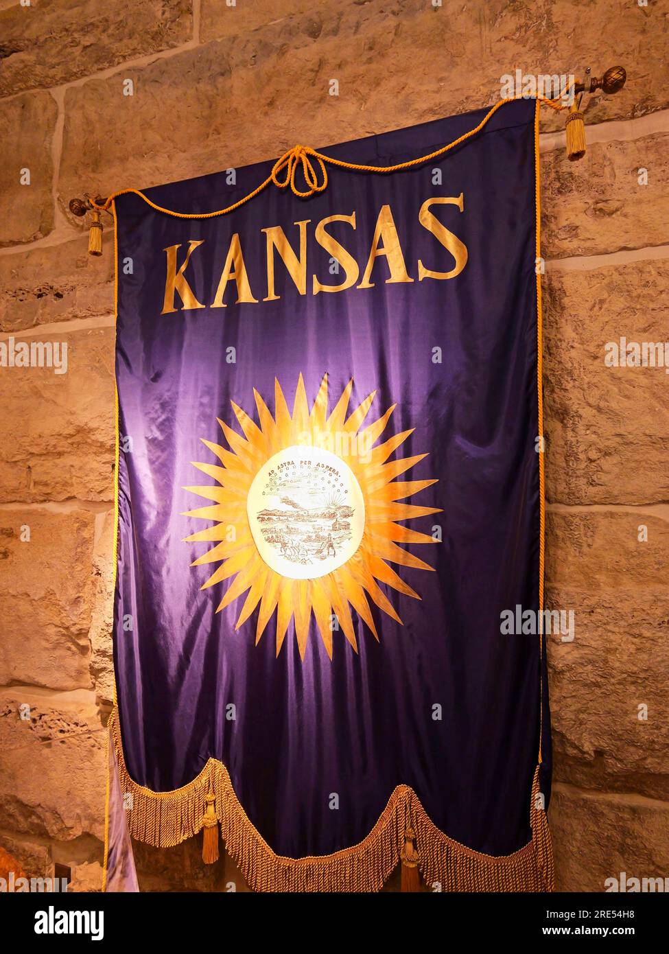 Topeka, Kansas - July 22, 2023: State Capitol in Topeka, KS Stock Photo ...