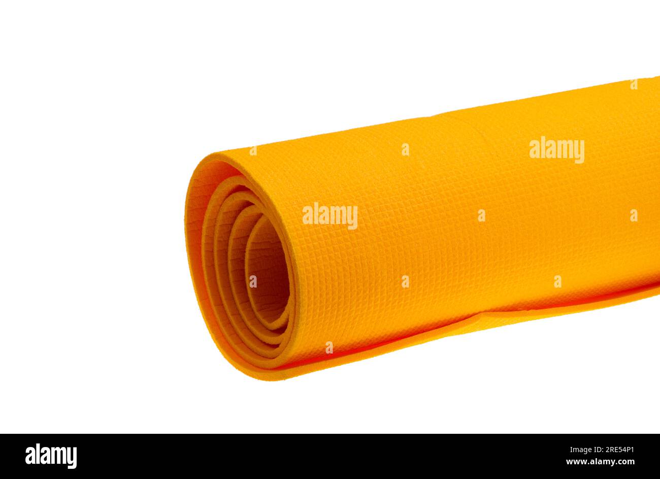 yoga mat isolated on white background Stock Photo - Alamy