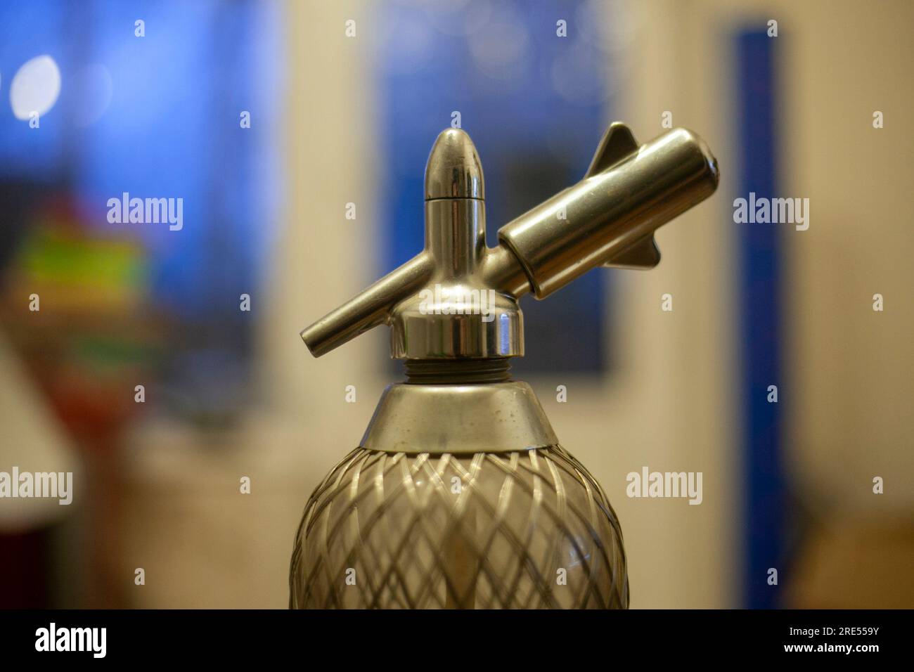 Old soda water bottle hi-res stock photography and images - Alamy