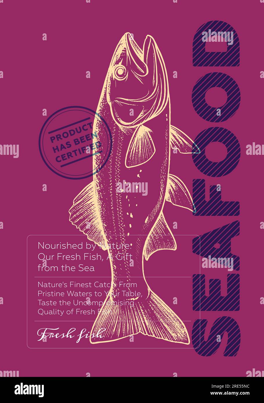 Vintage food advertisement poster advertising hi-res stock photography ...