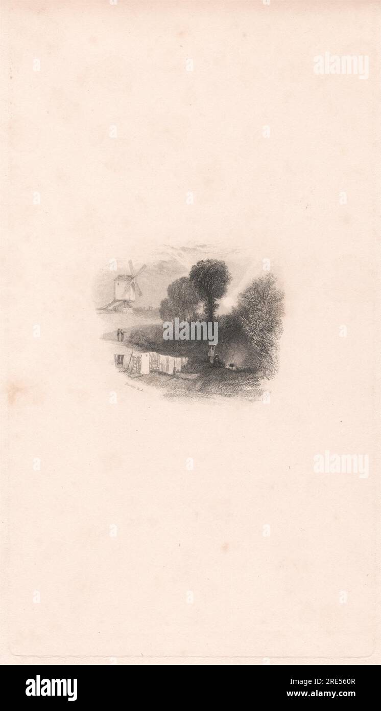 The Gipsy 1834 by Edward Goodall Stock Photo - Alamy