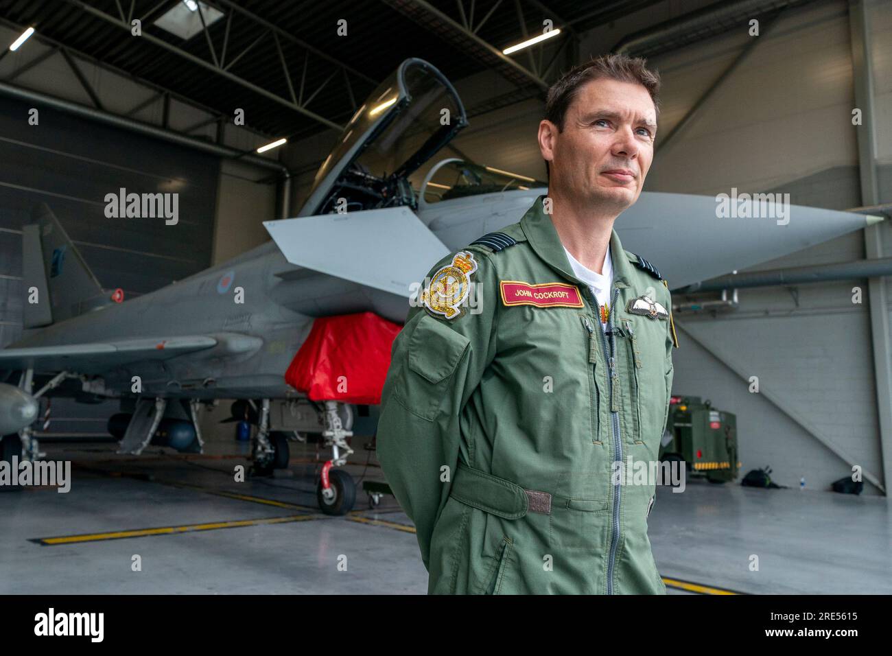 Officer Commanding 1 (Fighter) Squadron Wing Commander John Cockcroft ...