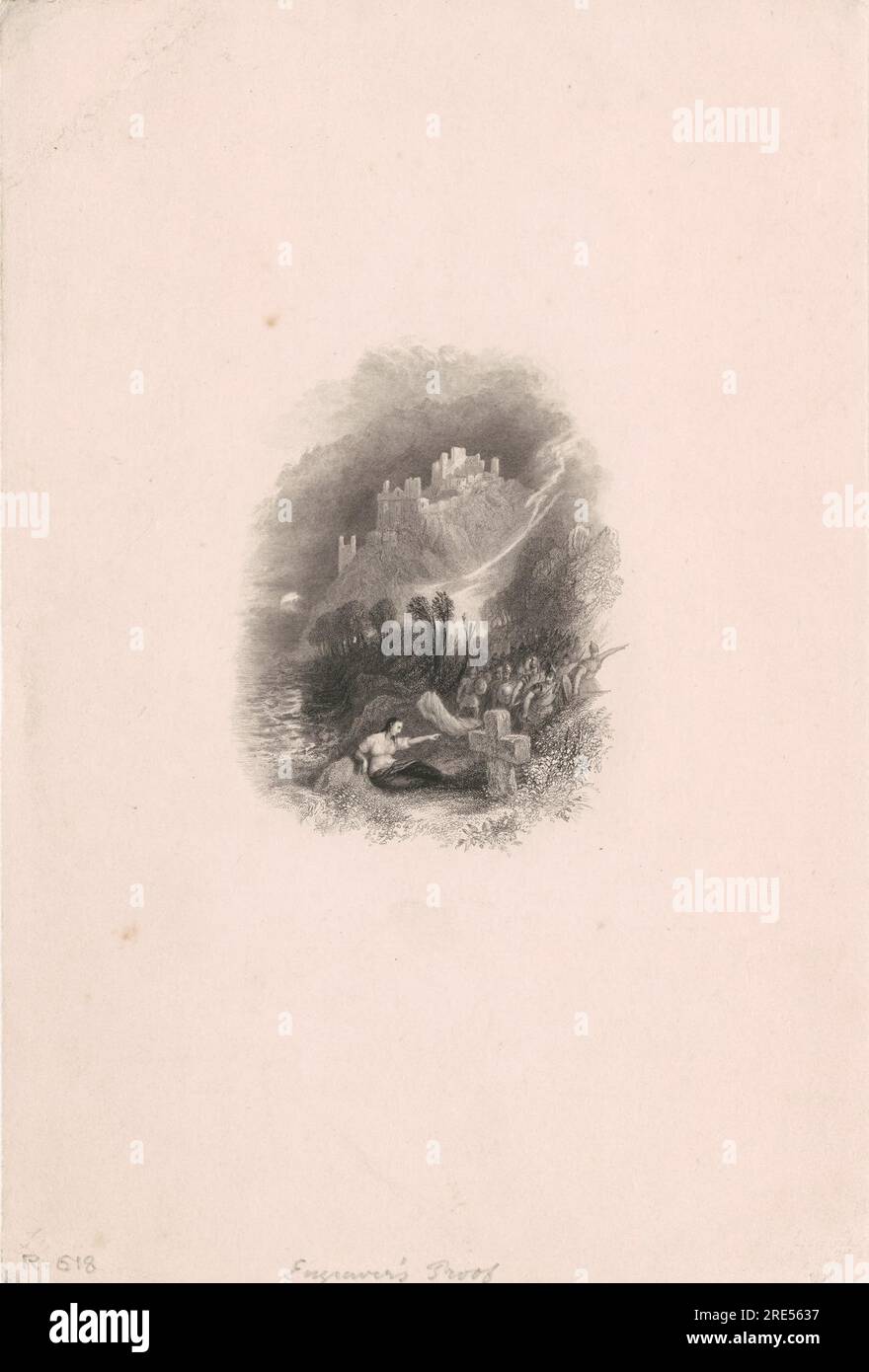 O'Connor's Child (Vignette) 1837 by Edward Goodall Stock Photo - Alamy