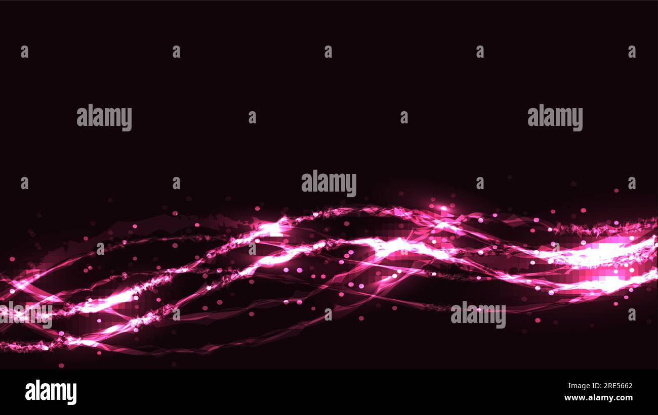 Abstract violet energy glowing bright fire colored mottled neon glowing ...