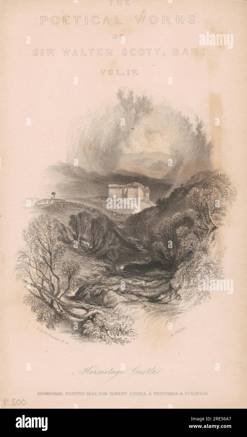 Caervalerock Castle by Edward Goodall Stock Photo - Alamy