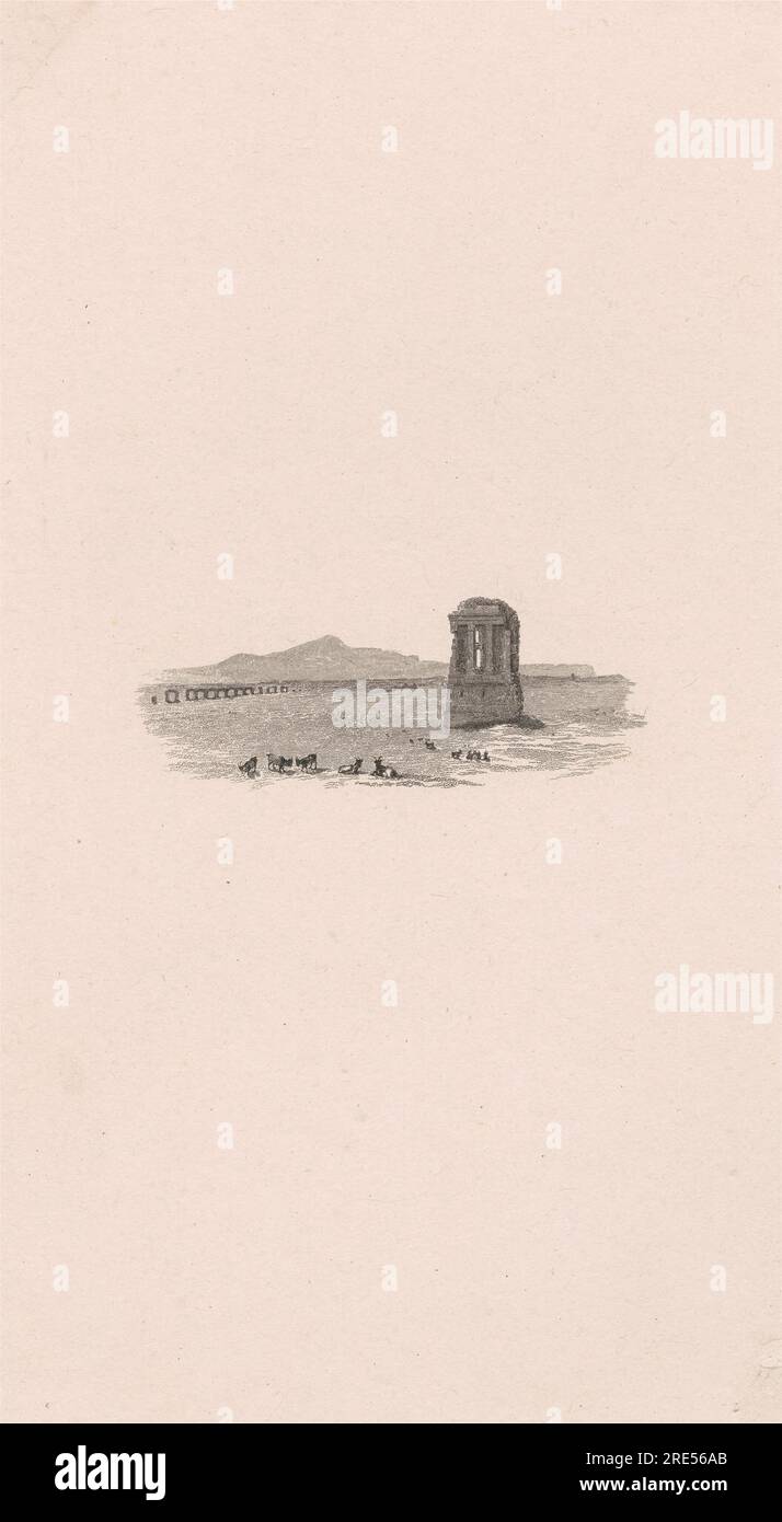 The Campagna of Rome - from Roger's 'Italy' 1830 by Edward Goodall ...