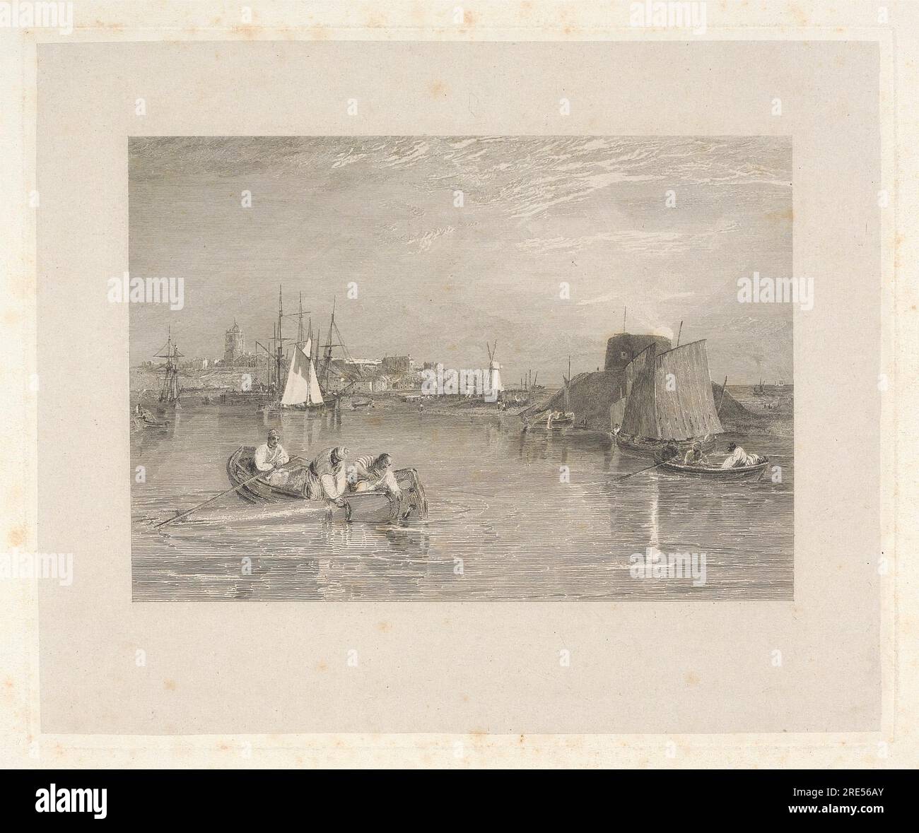 Alborough, Suffolk between 1827 and 1838 by Edward Goodall Stock Photo ...