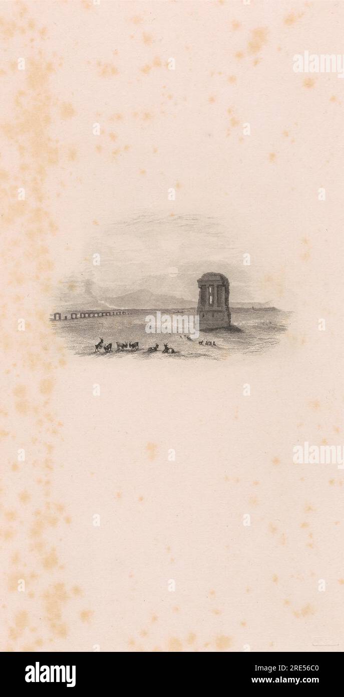 The Campagna of Rome 1830 by Edward Goodall Stock Photo - Alamy