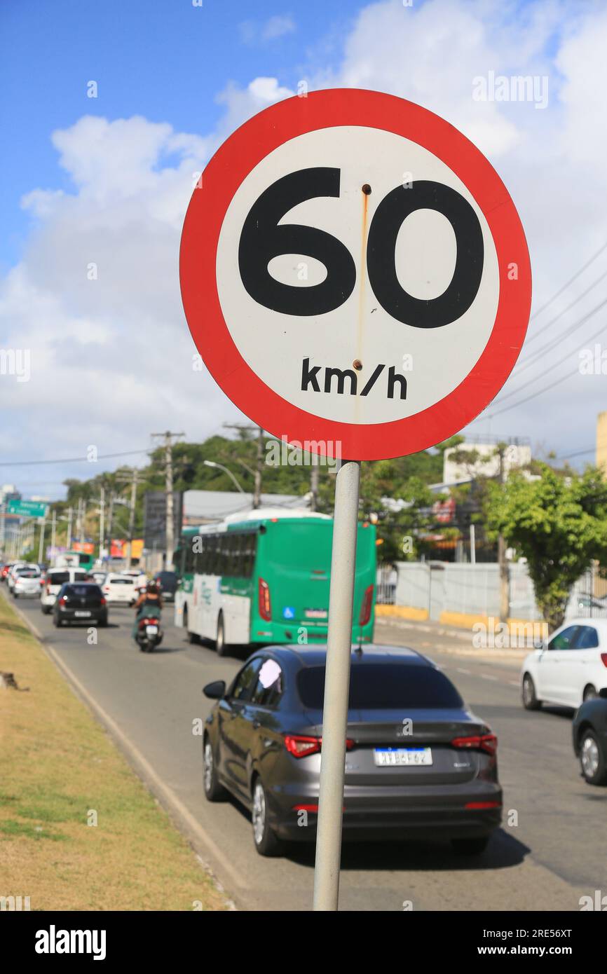 Reduce speed signs hi-res stock photography and images - Alamy