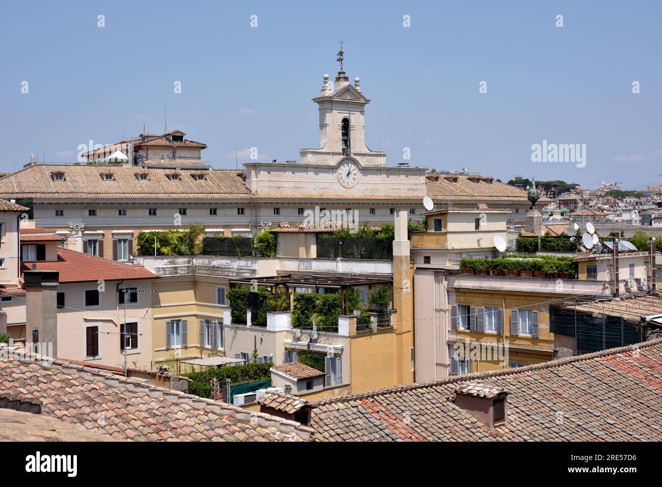 Rooftops, Rome, Italy Stock Photo - Alamy