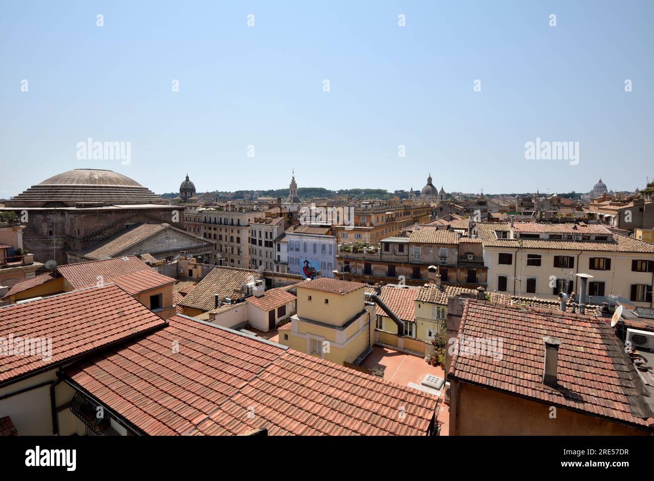 Rooftops, Rome, Italy Stock Photo - Alamy