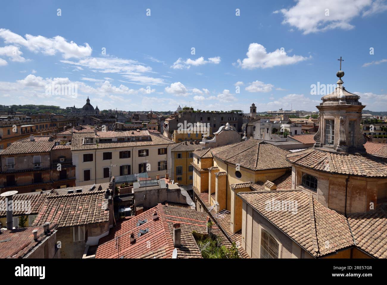 Rooftops, Rome, Italy Stock Photo - Alamy