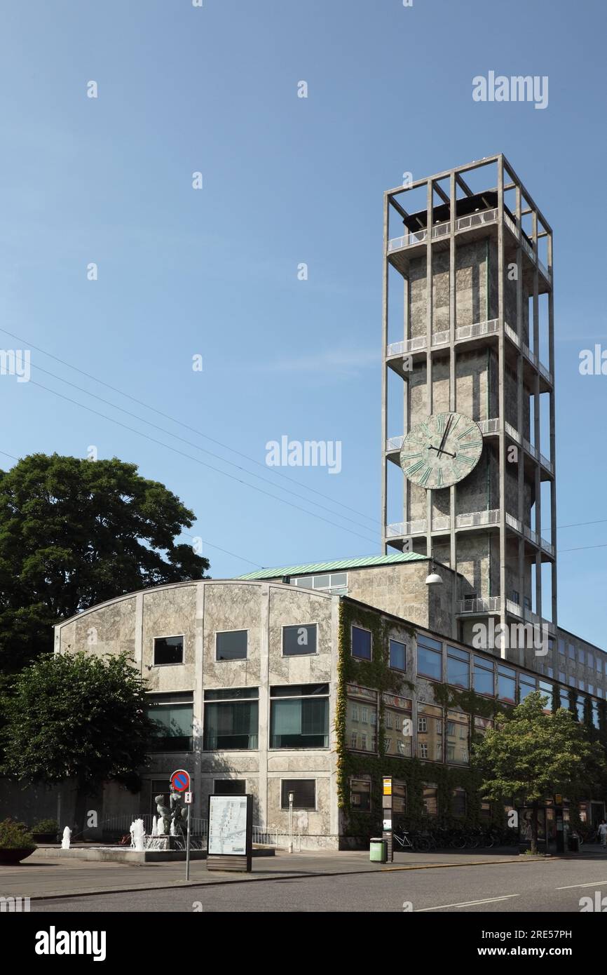 Aarhus City Hall / Rådhus (1941), Aarhus, Denmark Stock Photo - Alamy