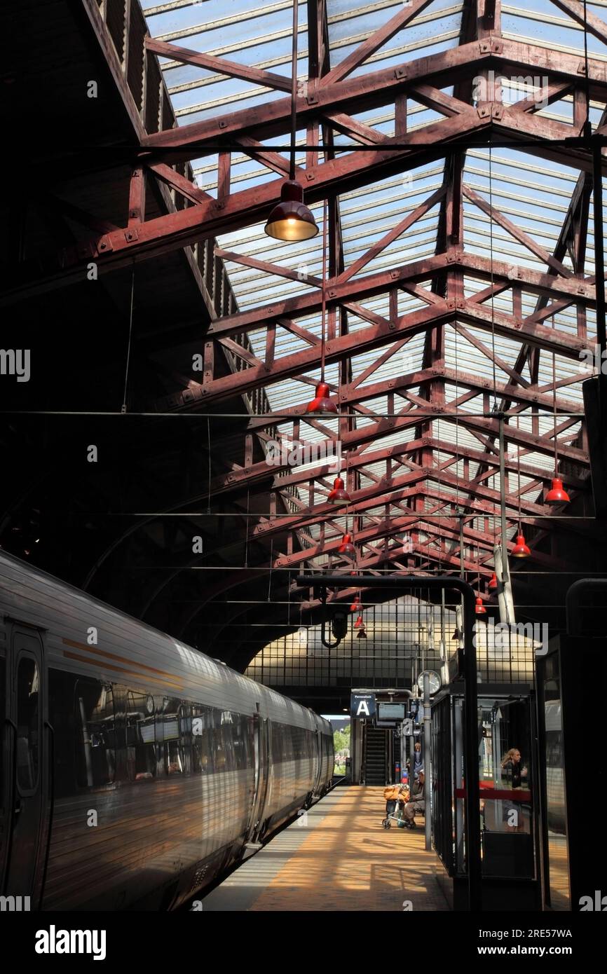 Aarhus railway station, Denmark Stock Photo - Alamy