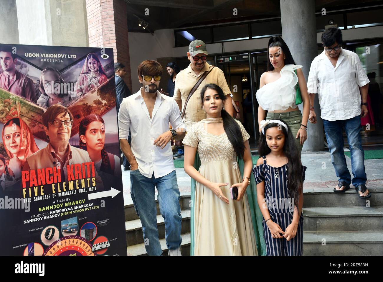 July 25, 2023, New Delhi, Delhi, India: Star cast of Panch Kriti- Five ...