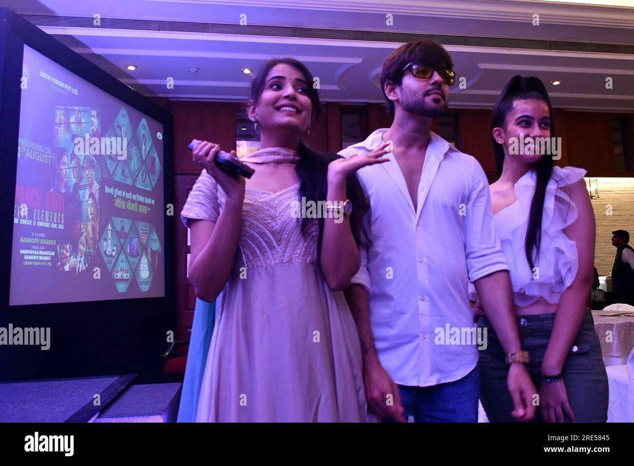 July 25, 2023, New Delhi, Delhi, India: Sagar Wahi, Sarika Bharoliya ...