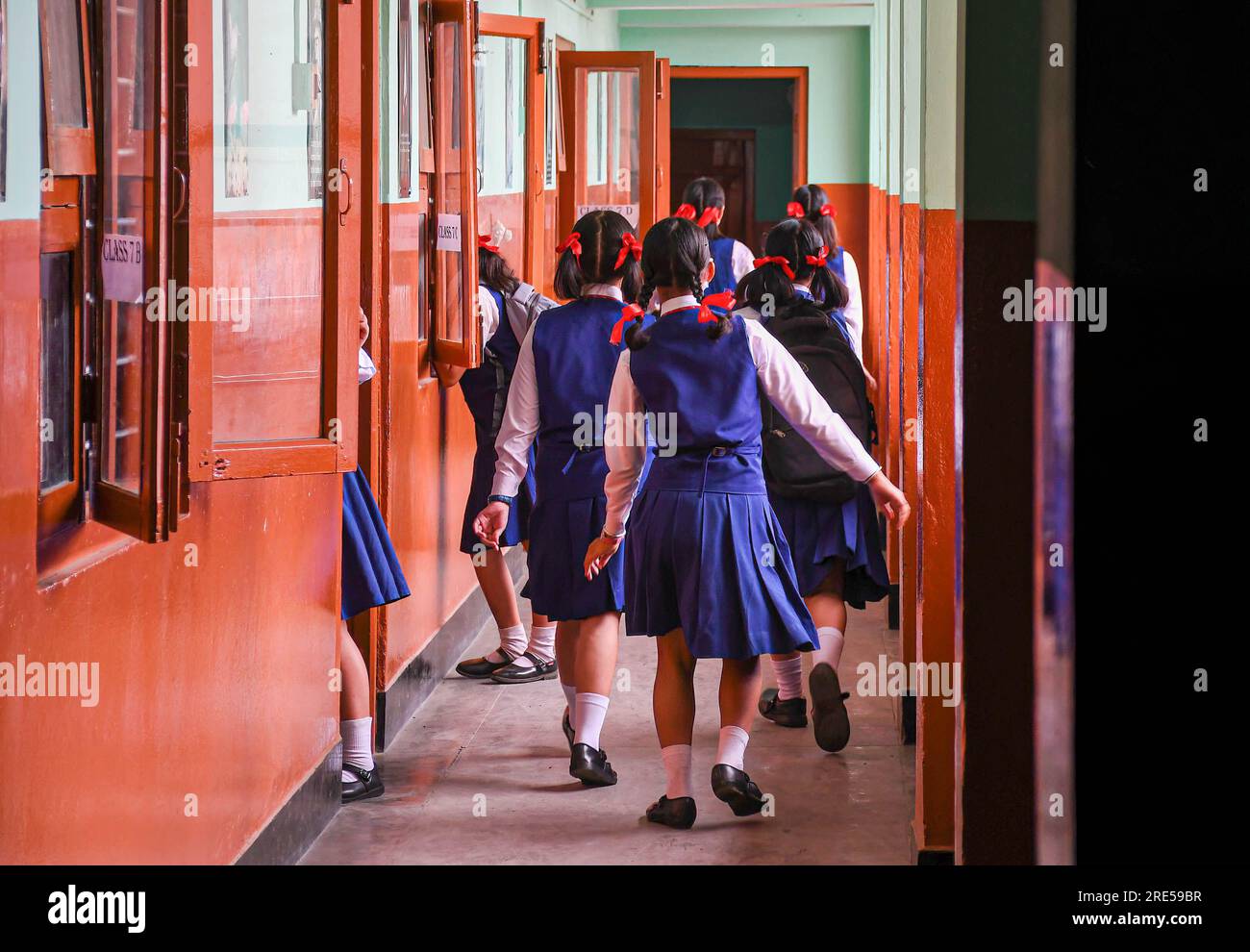 India school classroom play hi-res stock photography and images - Alamy