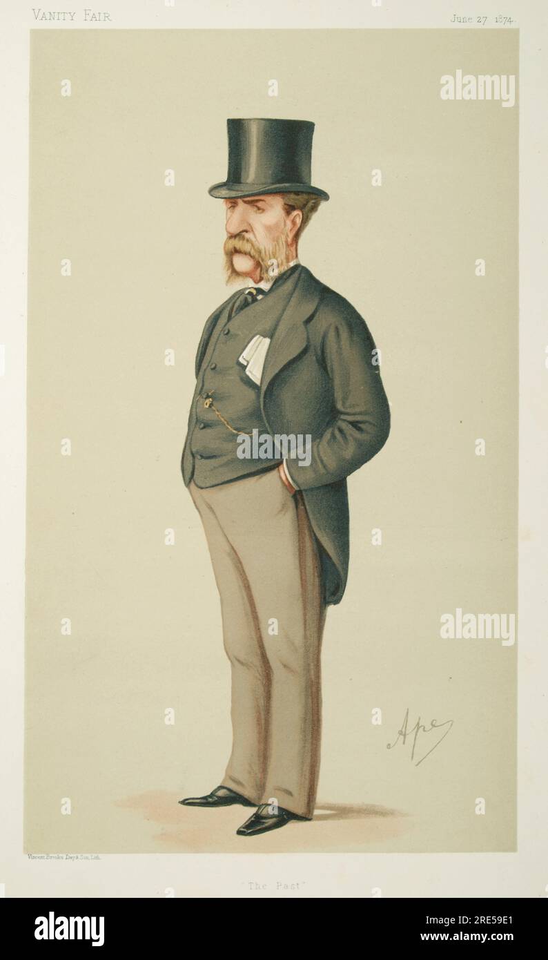 The Past 27 June 1874 by Carlo Pellegrini Stock Photo - Alamy