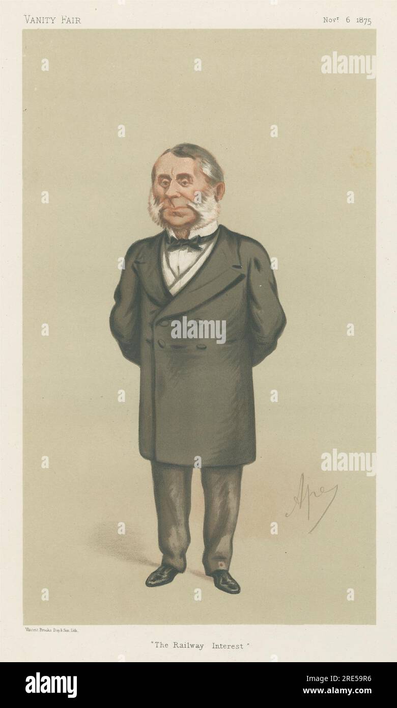 Vanity Fair: Railway Officials; 'The Railway Interest', Sir Edward ...