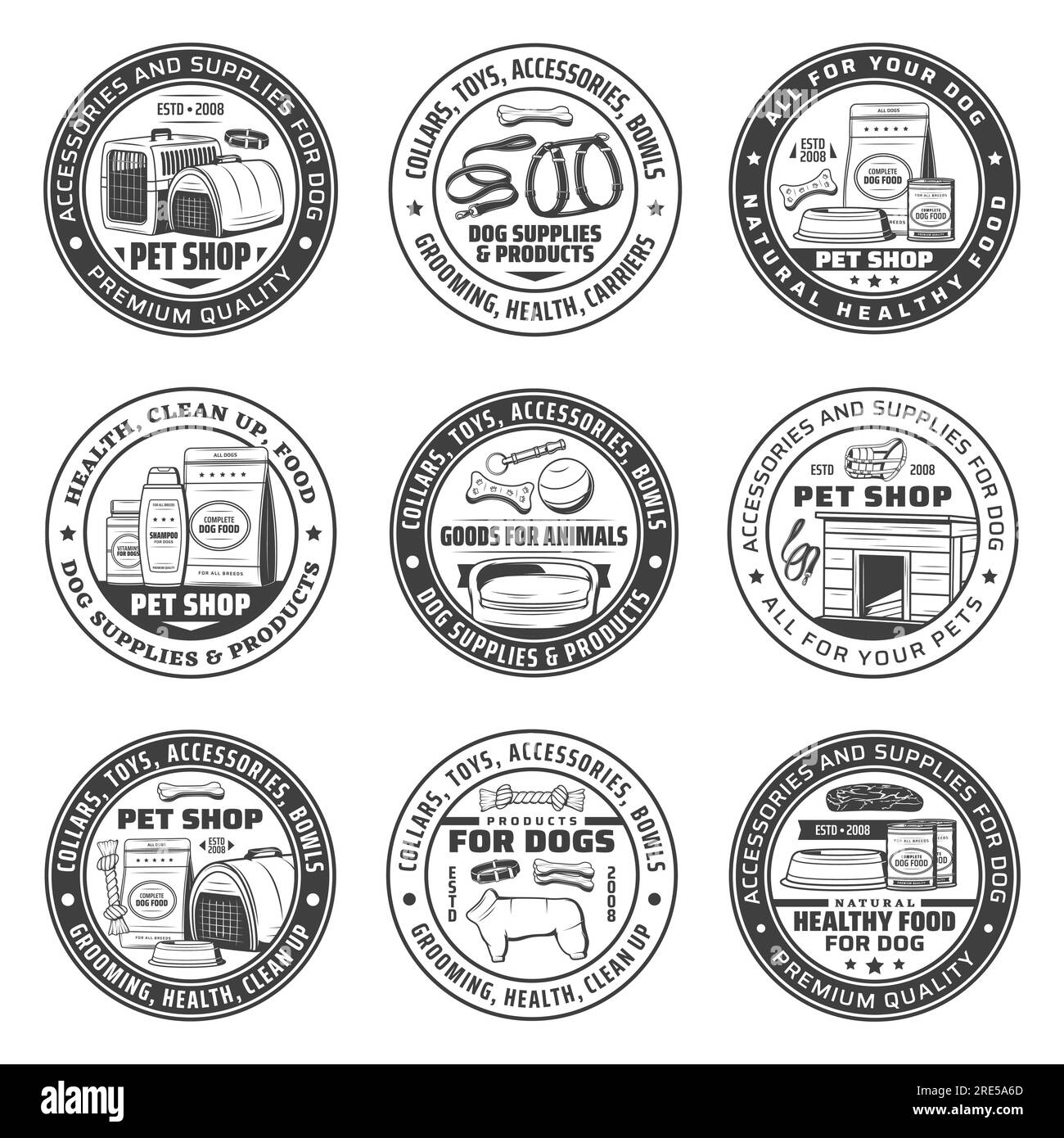 Kennel, dog bowl, leash Black and White Stock Photos & Images - Alamy