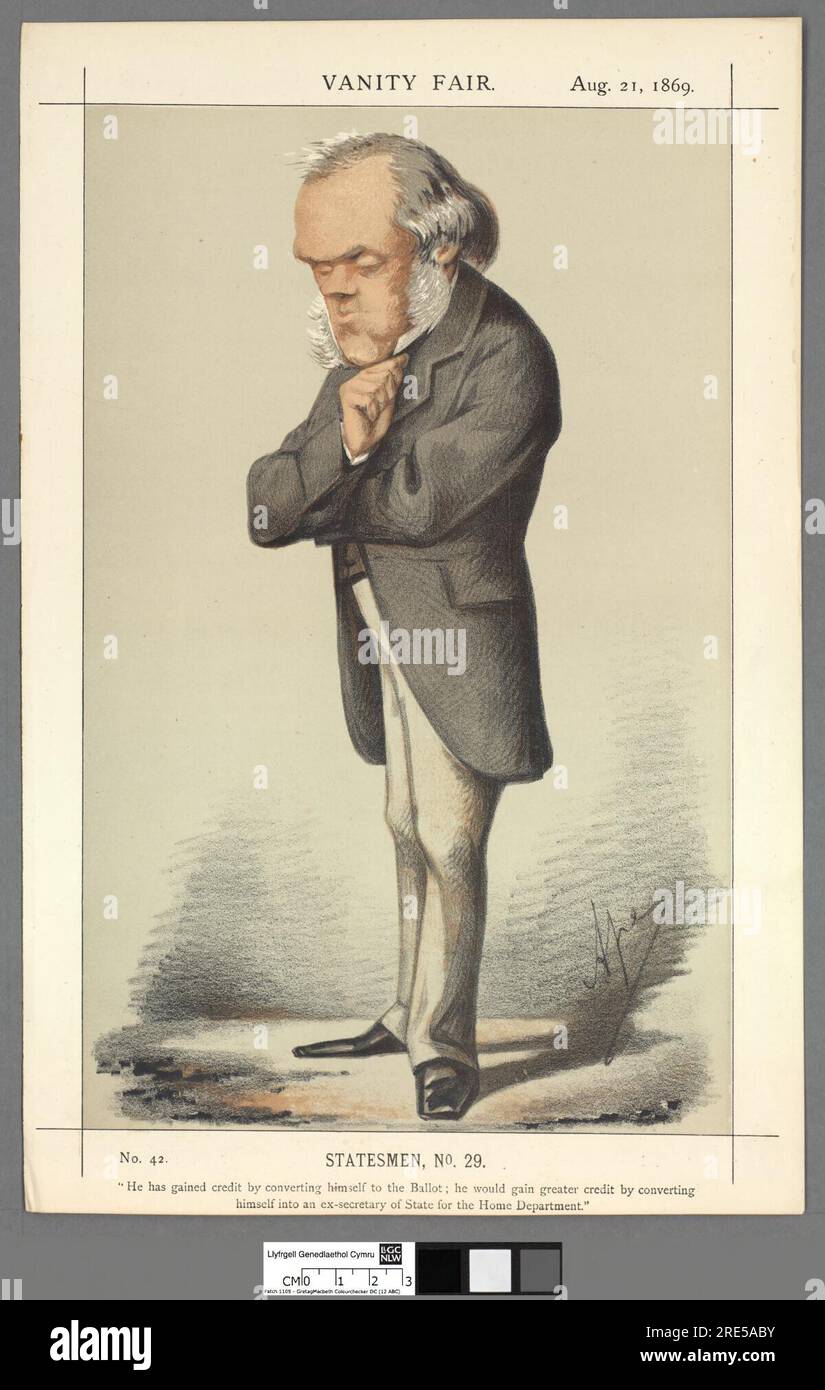 Henry Austin Bruce 1869 by Carlo Pellegrini Stock Photo - Alamy